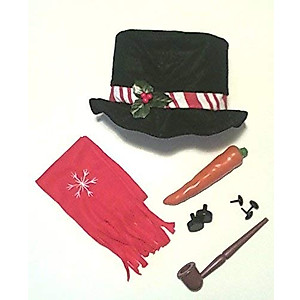 Snowman Making Kit Just Add Snow! 8 Piece kit Plus Black Hat