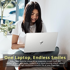 HP Envy 17.3” FHD (1920 x 1080) Laptop, Intel Core i7-1260P, 16GB RAM, 1TB PCIe SSD, Band & Olufsen Audio, HD Webcam, Wi-Fi 6E, Bluetooth, Silver, Windows 11 Pro, 32GB Hotface USB Card (Renewed)