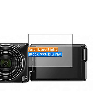 Vaxson 3-Pack Anti Blue Light Screen Protector, compatible with NIKON COOLPIX S6900 67/47.5/R1 TPU Film Protectors Sticker [ Not Tempered Glass ]