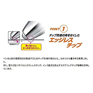 Mitsubishi Pencil Co., Ltd. ballpoint pen Uni-ball RT1 0.38mm black UMN15538.24 10 pieces