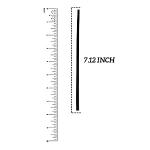 Party Bargains Disposable Coffee Stirrers 5", 360 Count, Black, Plastic Drink Stirrer Sticks, Cocktail Straws Bar Accessories, Hot Chocolate, Tea, Espresso Mixer, Cafes, Bistros, Hot Cold Beverages