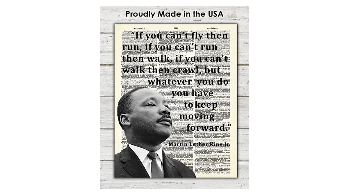 Inspire Your Space with MLK Motivational Poster