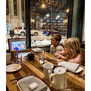 CINEMOOD 360 - Smart wi-fi Cube Projector with Streaming Services, 360° Videos, Games, Kids Entertainment. 120 inch Picture, 5-Hour Video Playtime. Neat Portable Projector for Family Entertainment.