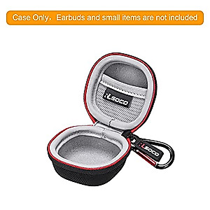 RLSOCO Carrying Case for Samsung Galaxy Buds 2 Pro/Galaxy Buds Pro/Galaxy Buds Live/Galaxy Buds 2 True Wireless Earbuds (Black)