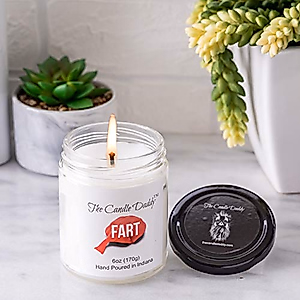 Fart Scented Candle - Smells Terrible- 6 Ounce Jar Candle- Hand Poured in Indiana