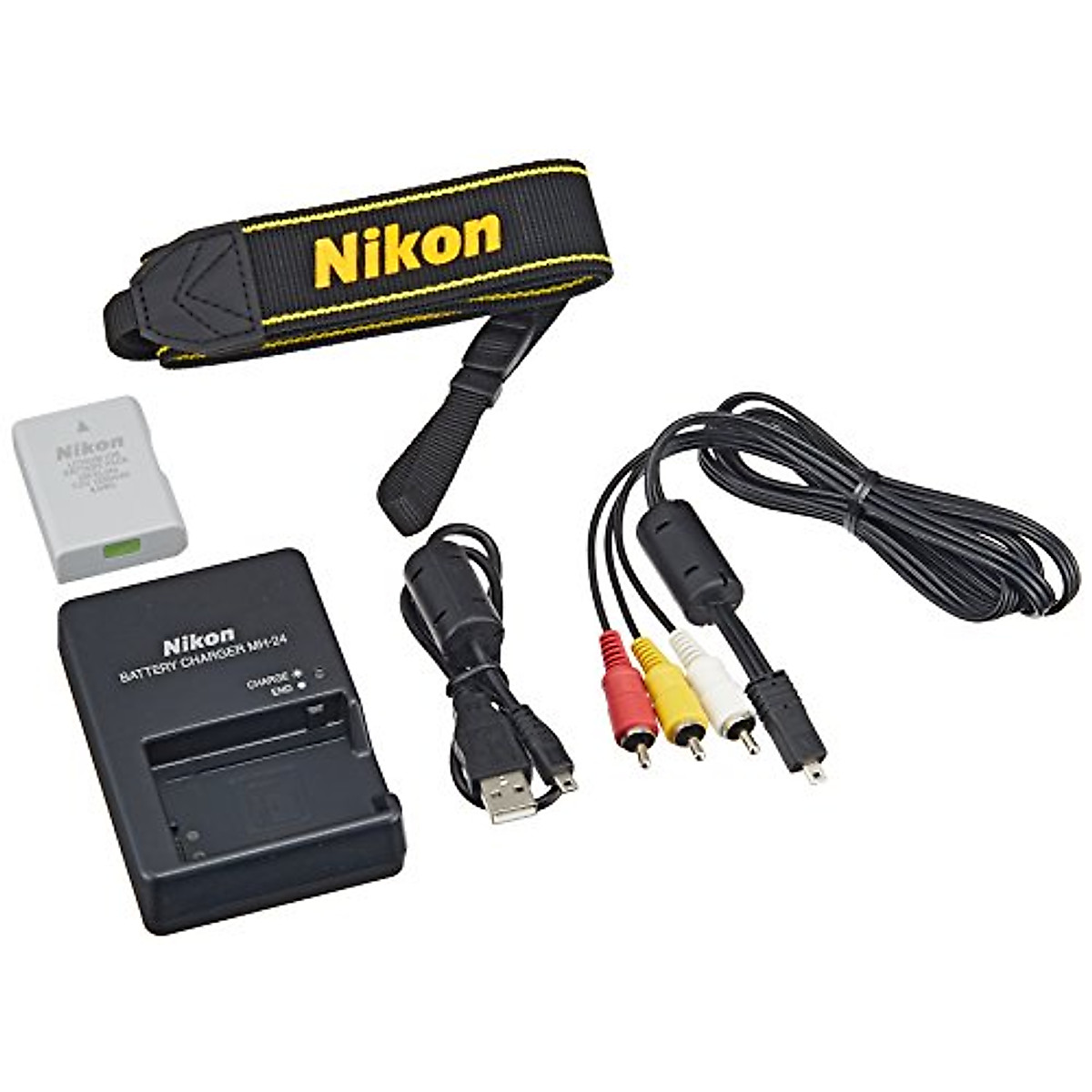 Nikon D5300 24.2 MP CMOS Digital SLR Camera Double Zoom Lens Kit with 18-55mm f/3.5-5.6G ED VR II + 55-200mm f/4.5-5.6G - International Version (No Warranty)