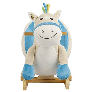 Rockin' Rider Tickles Baby Rocker Ride On Blue, Large