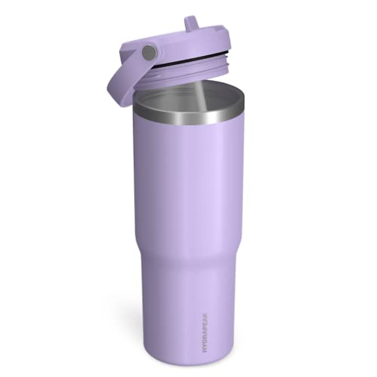 Hydrapeak Nomad 32 oz Tumbler with Handle and Straw Lid, Leakproof Tumbler, Tumbler Lid Straw, Double Insulated Tumblers, 32oz Double Insulated Cup Straw, Stainless Steel (Lavender)