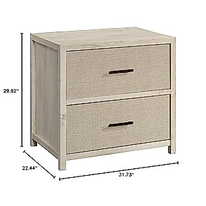 Sauder Pacific View Lateral File, Chalked Chestnut Finish