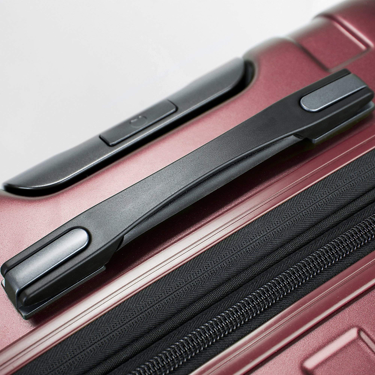 DELSEY PARIS Titanium Hardside Expandable Luggage with Spinner Wheels Checked Luggage, Purple, Checked-Medium 25 Inch