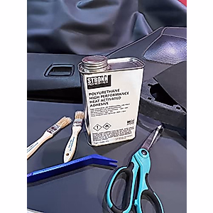 32oz Polyurethane Heat Activated Adhesive Glue Contact Cement for Automotive Upholstery & Shoe Sole 1qt STRONN SAR 306