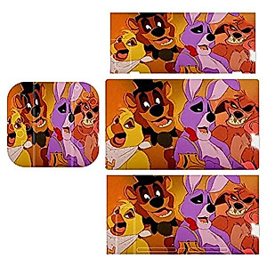 FNAF Sticker for Switch Protector Cover Protective Faceplate Full Set Console Dock for Switch/Switch lite