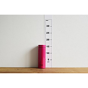 Tiger Water Bottle 300ml Stainless Mini Bottle Sahara Mug Lightweight MUJURYOKU Passion Pink MMP-G031-PA