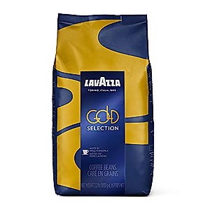Lavazza Gold Selection Whole Bean Coffee Blend, Medium Espresso Roast, 2.2 Pound Bag ,Authentic Italian, Blended and roasted in Italy,Well balanced, medium roast with notes of honey and almond