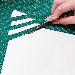 2 Pack Self Healing Sewing Mat, JIARON 12'' x 18'' Cutting Mats for Crafts, Double Sided 5 Layers Craft Cutting Mat for Sewing, Crafts, Scrapbooking Mat.