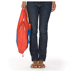 Envirosax Sesame St Reusable Grocery Bags, Eco-Friendly Polyester Grocery Shopping Tote, Set of 3 Multicolored Travel