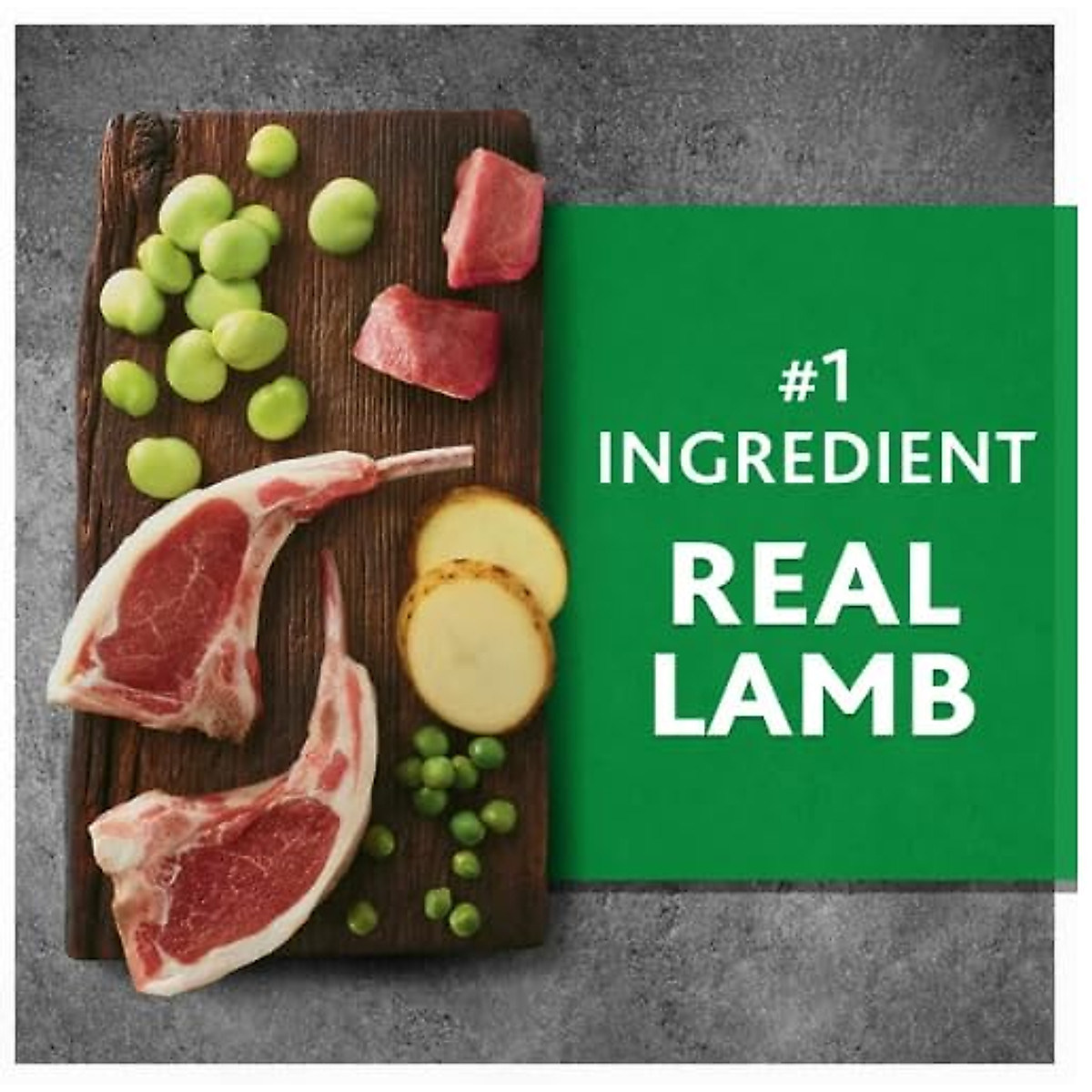 Pure Balance Lamb & Fava Bean Recipe Dry Dog Food, Grain-Free, 11 lbs