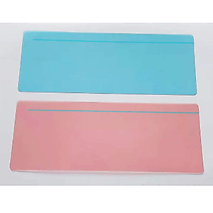 16 pcs Guided Reading Highlight Strips Colored Overlay Reading Bookmark with line