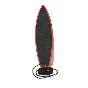 Windeck Finger Surfboard - Rad Fingerboard Toy - Surf The Wind - Mini Board for Kids and Surfers Looking to Hone Their Surfer Skills (Red Shed)