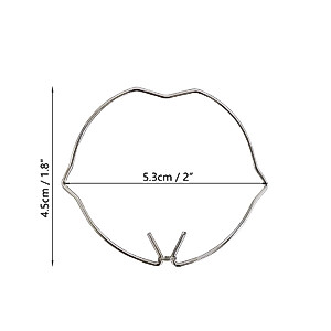 20pcs Lamp Retaining Spring Clip Ring Compatible with 50mm MR16 GU10 Spot Light Downlight (20)