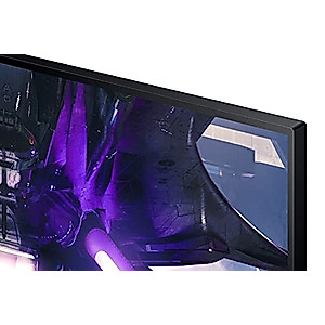 SAMSUNG 27” Odyssey G30A Gaming Computer Monitor, FHD LED Display, 144Hz, 1ms, FreeSync Premium, Adjustable, Borderless Design (LS27AG302NNXZA), Black