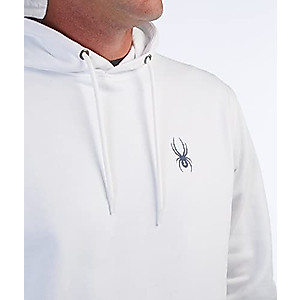 Spyder Men's Alpine Hoodie, White, Medium