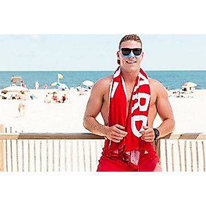 LIFEGUARD Officially Licensed Beach Towel Large Lightweight - Ideal for Beach, Pool, Outdoors and Camping