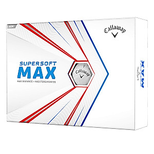 Callaway 2021 Supersoft Max Golf Balls , White
