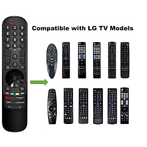 Universal for LG Magic Remote Control MR22GA MR21GA, Compatible with LG LED OLED LCD 4K 8K UHD Smart TV (No Voice Search, No Pointer Function)