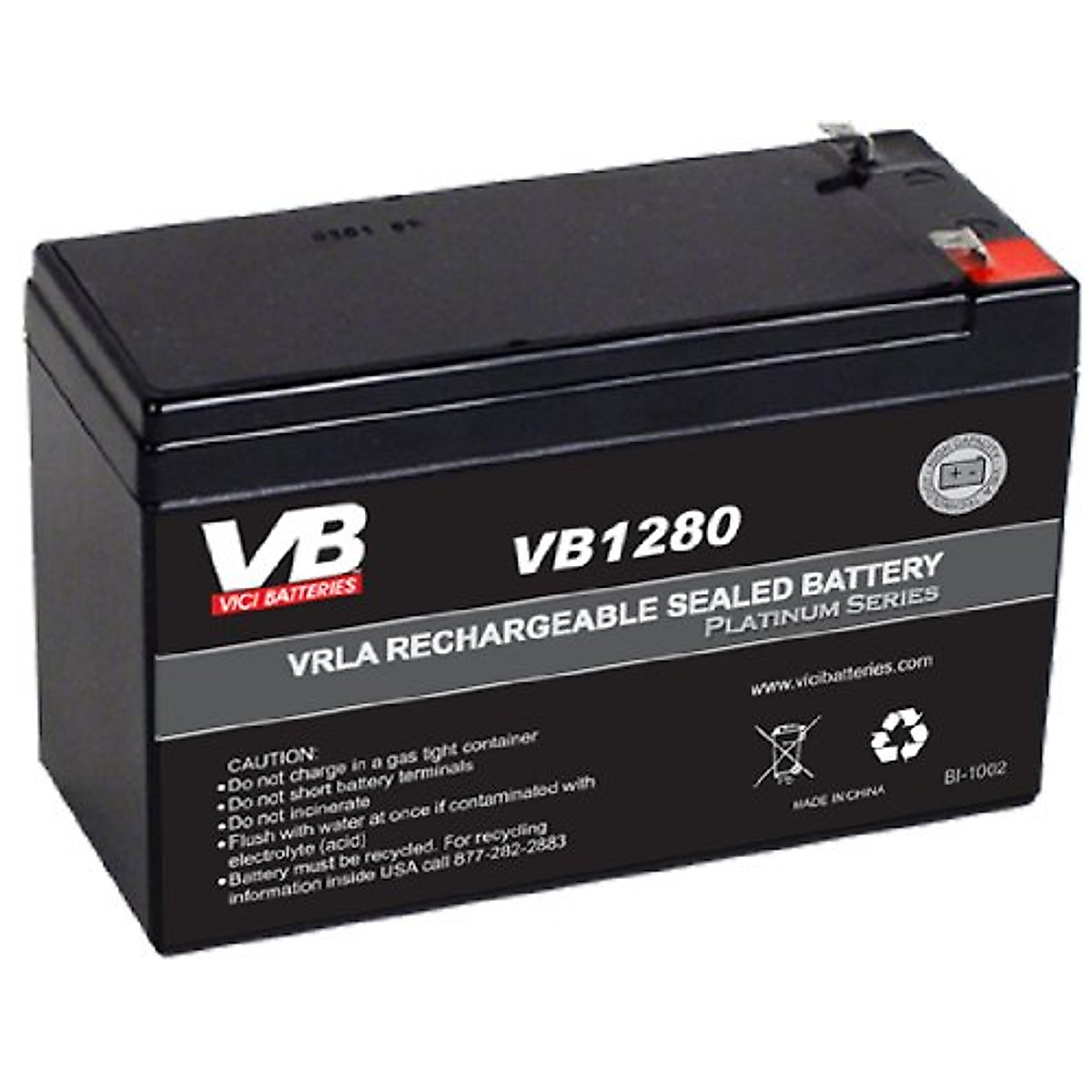VERIZON FIOS Upgrade Replacement Battery 12V 8AH SLA Rechargeable Battery 15% Longer Run TIME by VICI