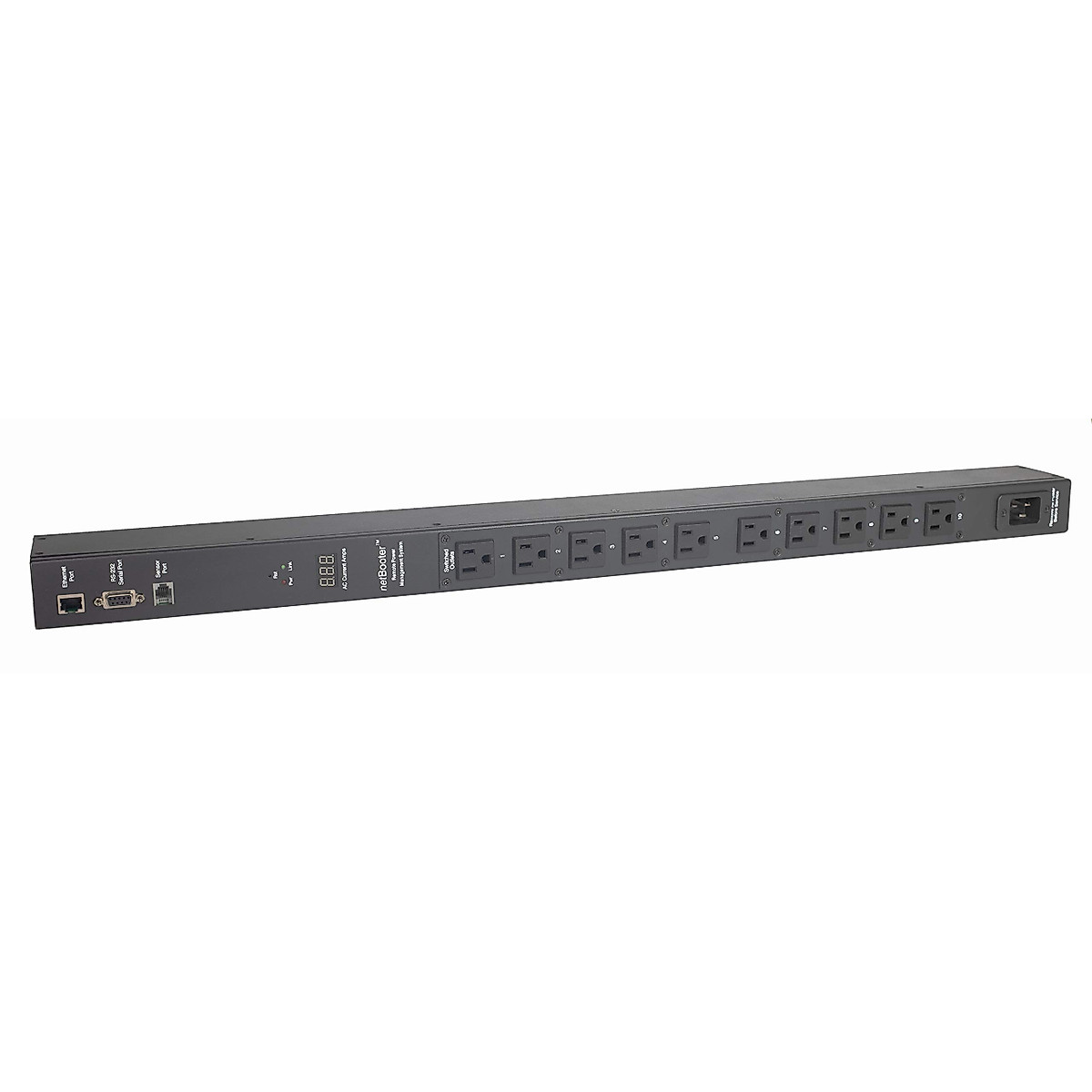 Synaccess NP-10DU Remote Switched PDU. UL-STD TUV Listed. Made and Supported by Synaccess Networks in US.