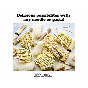 SAMABILA Chicken Instant Ramen Seasoning Powder - Gluten Free - Vegan - Mild - Premium Instant Noodle Soup Powder - 5 oz