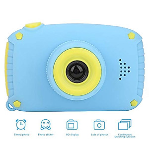 SNOQ Children Camera Toy, Cartoon Children Camera USB Charging Children Camera, for Friends for Kids for Home for Travel(X500 Rabbit)