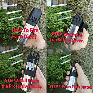 POPOTR Huge Power Toy Self Defensive Ballistic Dart Gun PISTOLA Launcher Hunting Shooting Shooter Tactical Tool Silent Shooting Tactical Gear