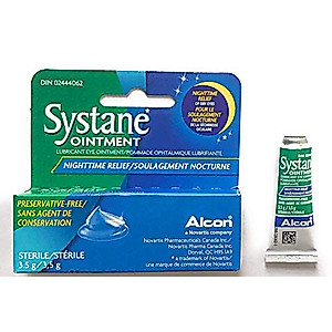 Systane Lub Eye Nightime Ointment 3.5g (6 Pack) 0.12 Ounce