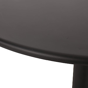 Christopher Knight Home Terra Outdoor Bistro Set, Matte Black