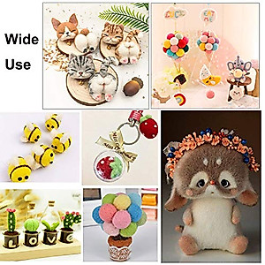 Complete Wool Felting Tool Kit,Needle Felting Supplies Needle Felting Kit with 90Pcs Needle Felting Needles,3Pcs Needle Bottles,2Pcs Needle Felting Pen,Needle Felting Tools for Beginner,Professional