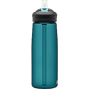 CamelBak Eddy+ Water Bottle with Tritan Renew – Straw Top, 25 oz Lagoon