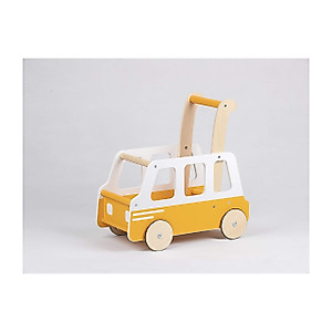 LINE Push Wooden School Bus, Toy