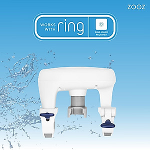 Zooz Z-Wave Long Range 700 Series Titan Water Valve Actuator ZAC36 | Compatible with Z-Box, SmartThings, Works with Ring Alarm