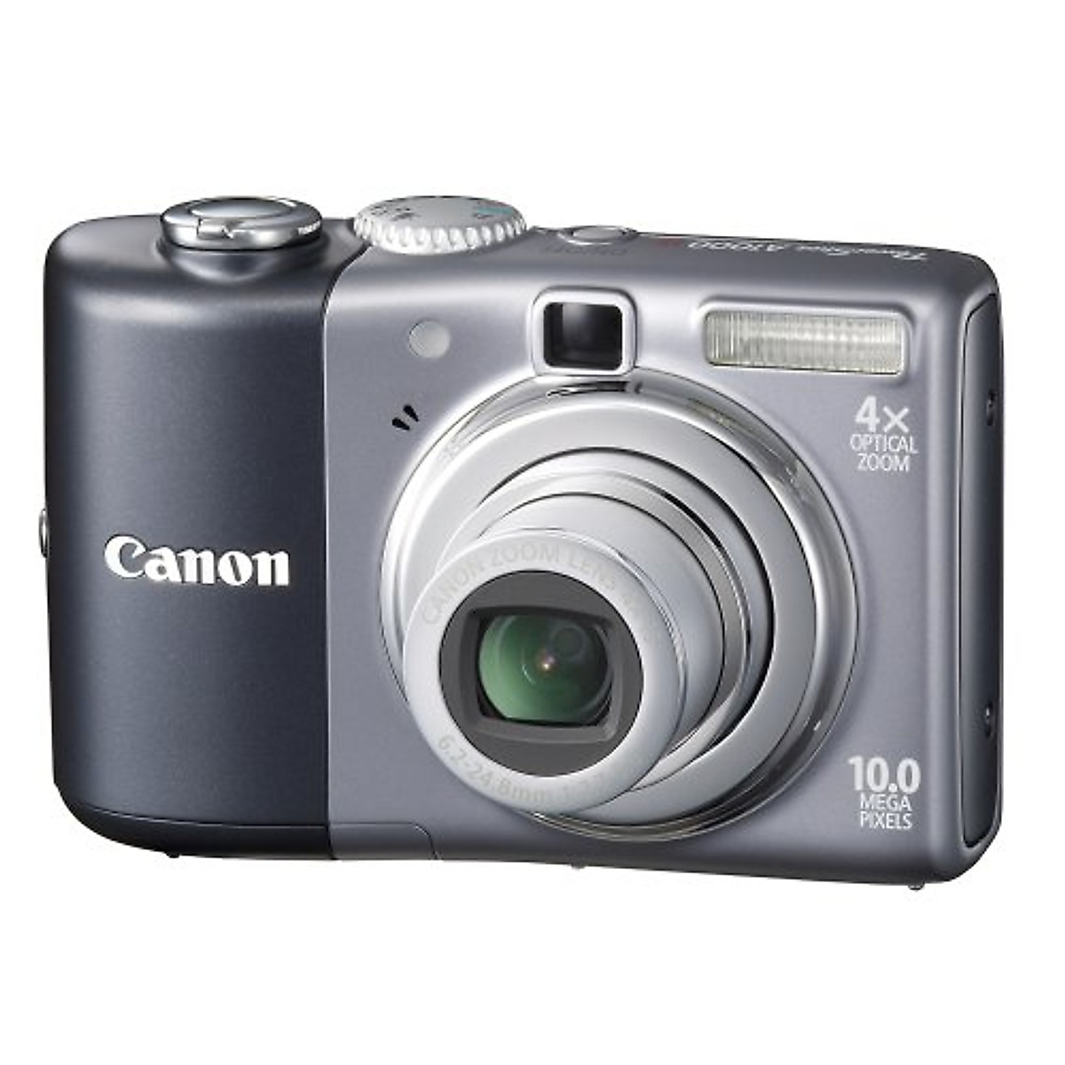 Canon Powershot A1000IS 10MP Digital Camera with 4x Optical Image Stabilized Zoom (Grey)