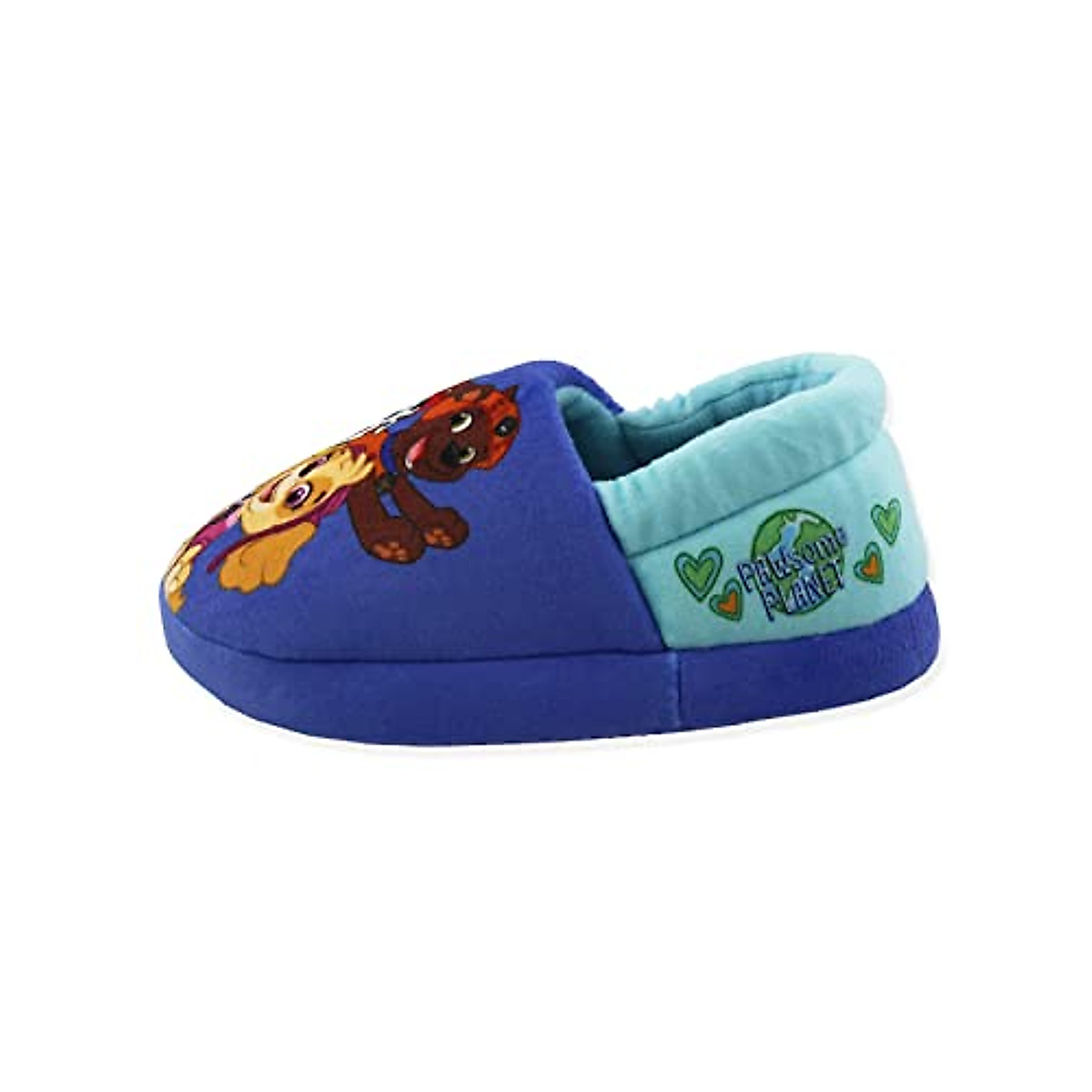 Josmo Kids Paw Patrol Pawesome Planet Toddler and Boys Plush Aline Slippers (Blue/Sky, 9-10 M US Toddler) 9-10 Toddler CH90222 0