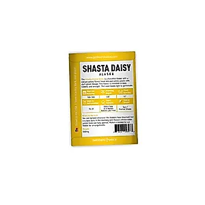 Daisy Seeds for Planting Outdoors Flower Seeds (3 Variety Pack) Alaska Shasta Daisy, Painted Daisy, Yellow Daisy Varieties for Butterflies, Bees, Pollinators Wildflower Seed by Gardeners Basics