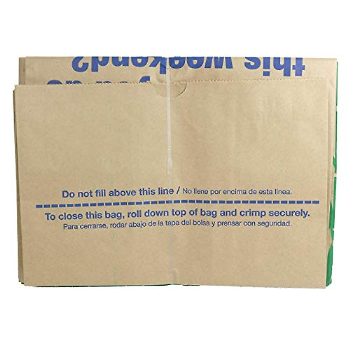 Lowe's 30 Gallon Heavy Duty Brown Paper Lawn and Refuse Bags for Home and Garden (10 Count), Large (LOWESLL)