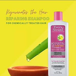 Every Strand Keratin Repairing Shampoo, 13.5 Fl Oz, 13.5 Oz