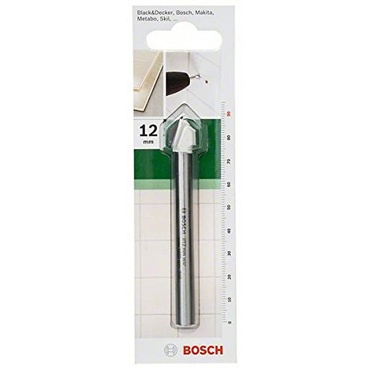 Bosch 2609255585 Tile Drill Bit for Soft and Medium Density Tiles
