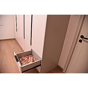 Wahdawn Fresh Aromatic Cedar Wood Blocks for Clothes Storage, Natural Red Cedar Value of Balls Hangers Rings Planks and Chips Sachets (40 Items)