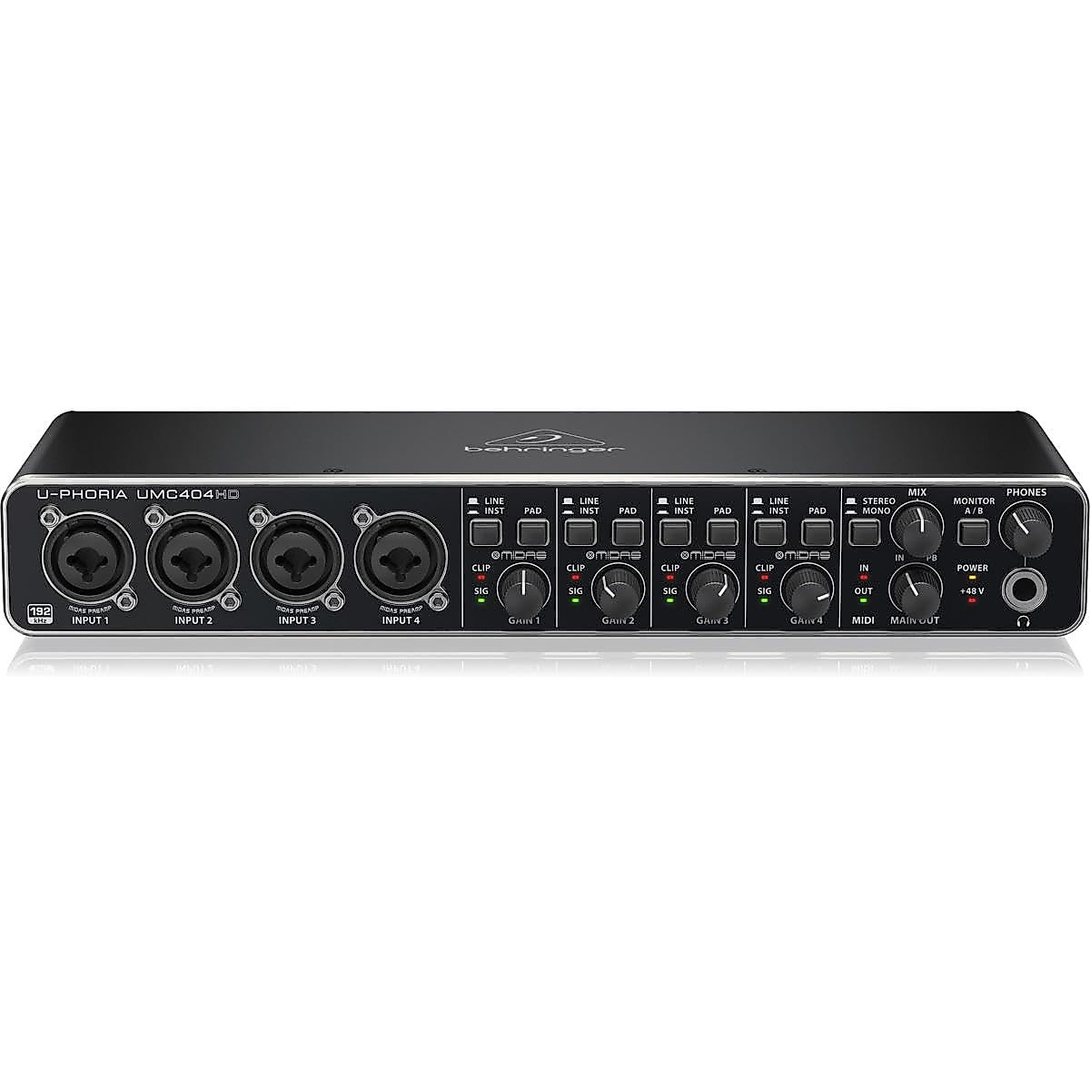 Behringer Behringer U-PHORIA UMC404HD - USB 2.0 Audio/MIDI Interface