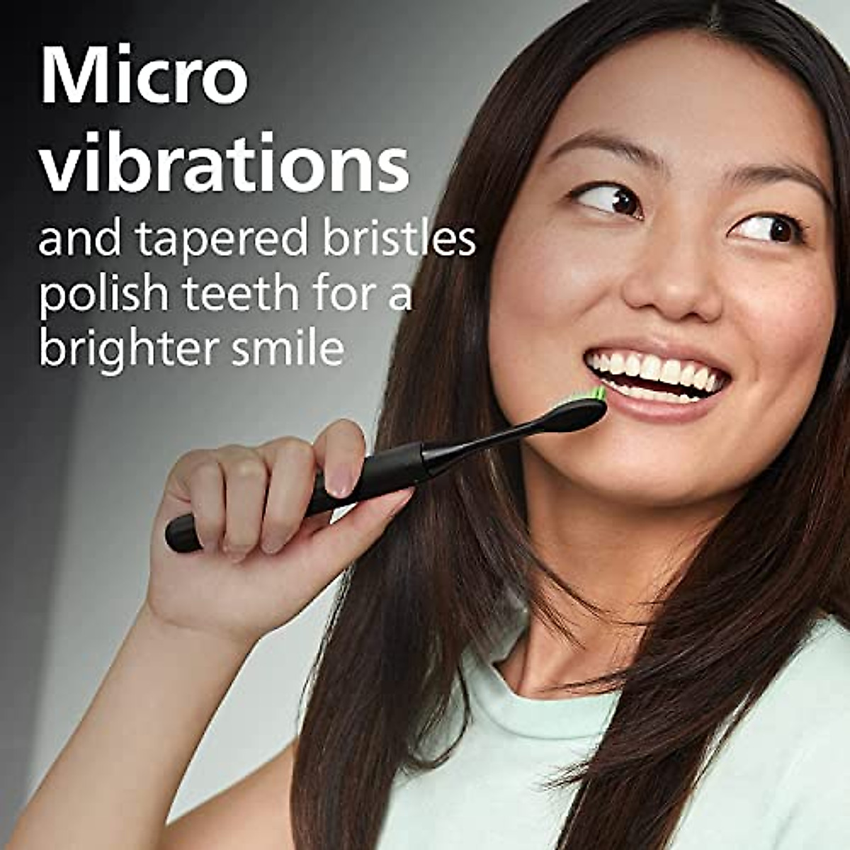 Philips One by Sonicare, 2 Brush Heads, Shadow Black, BH1022/06