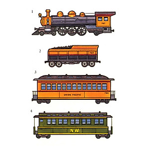 Train Stickers (Dover Little Activity Books Stickers)